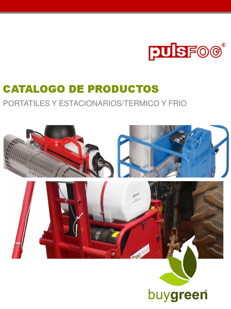 Catálogo Pulsfog 2022 | PDF