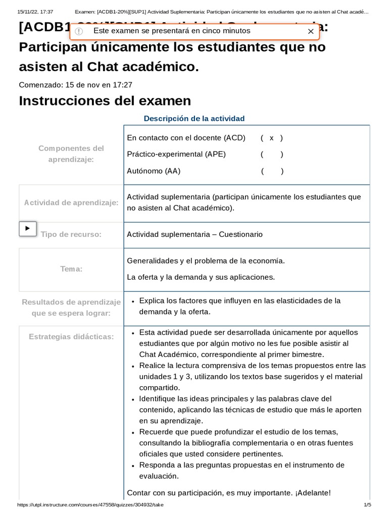 Suplementaria de Economía | PDF