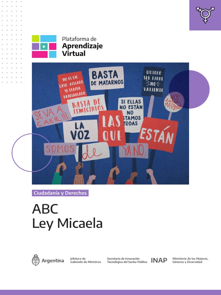 Clase 3 - ABC Ley Micaela | PDF | La violencia contra las mujeres | Amor