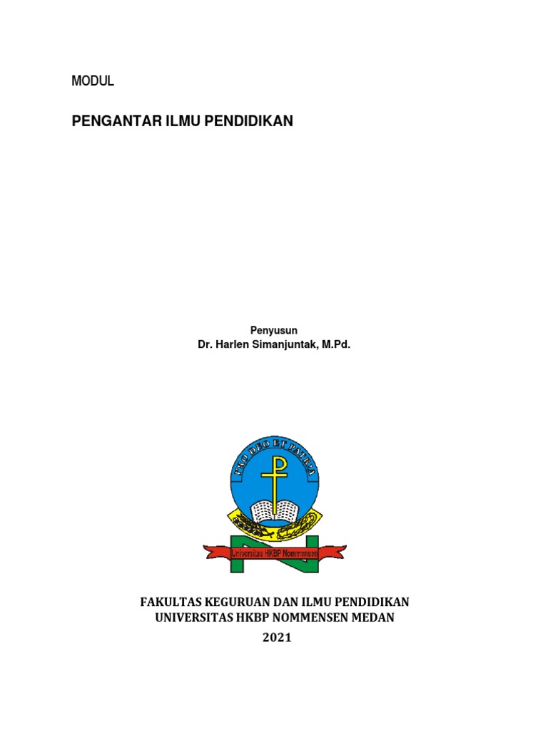 Modul Pengantar Pendidikan | PDF