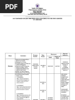 EXAMPLE School Learning Resource Plan Template - LR Plan | PDF ...