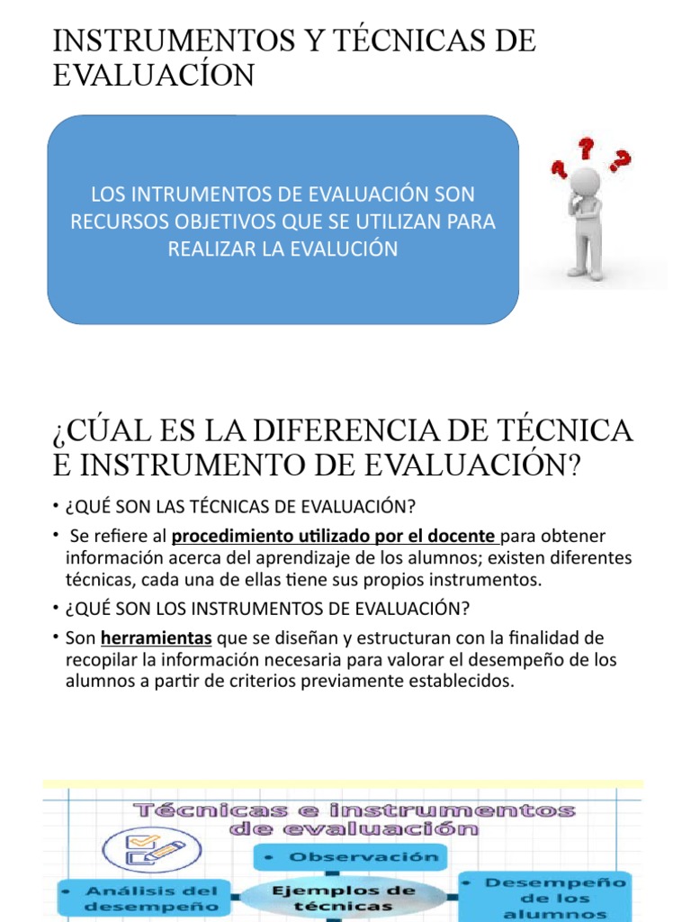 Instrumentos de Evaluacion | PDF | Cuestionario | Evaluación
