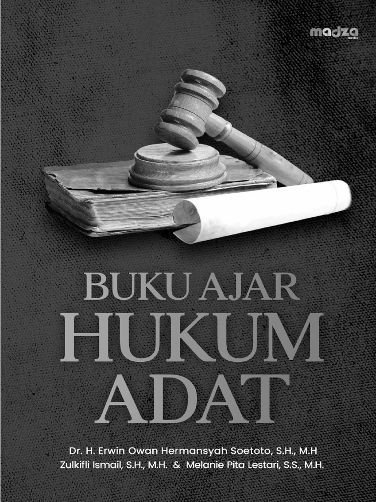 Buku Ajar Hukum Adat | PDF
