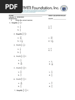 Basic Mathematics Sample Questions and Answers | PDF | Area | Pi
