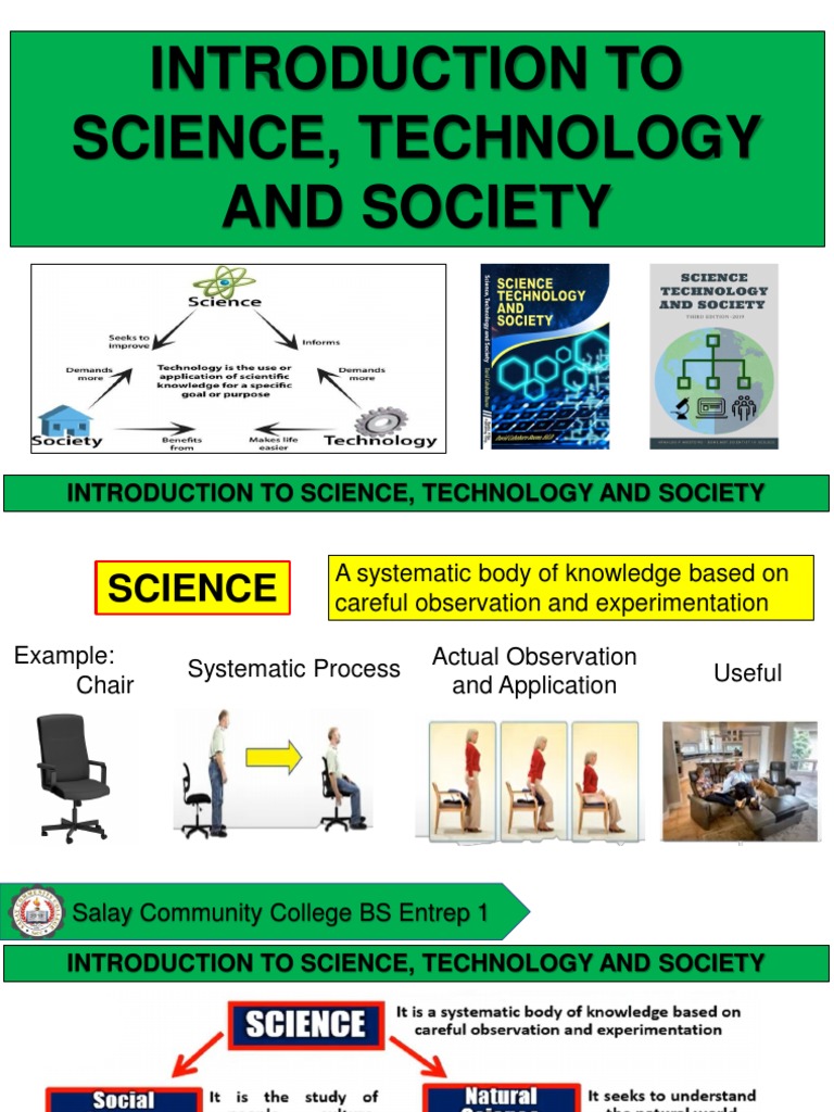 Chapter 1 Introduction To STS | PDF | Science