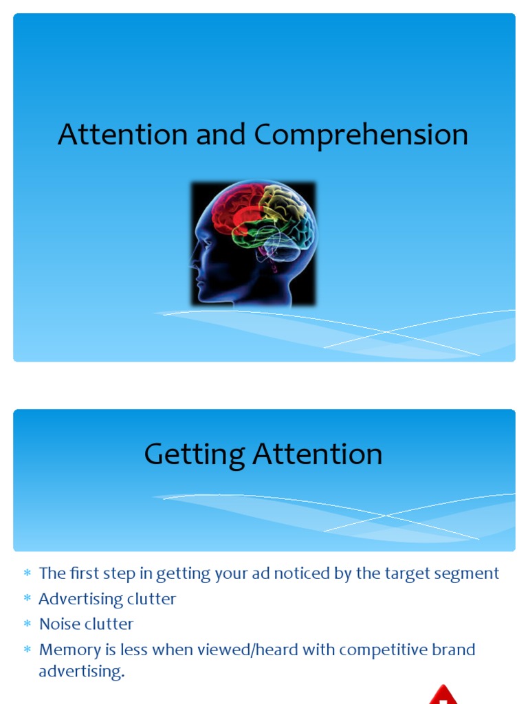 Ad Attention and Comprehension Strategies | PDF