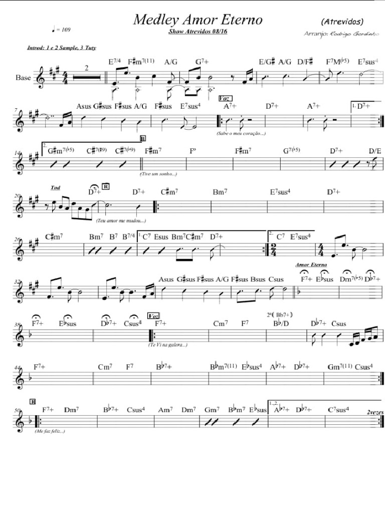 Medley Jeito Moleque - 080502 | PDF