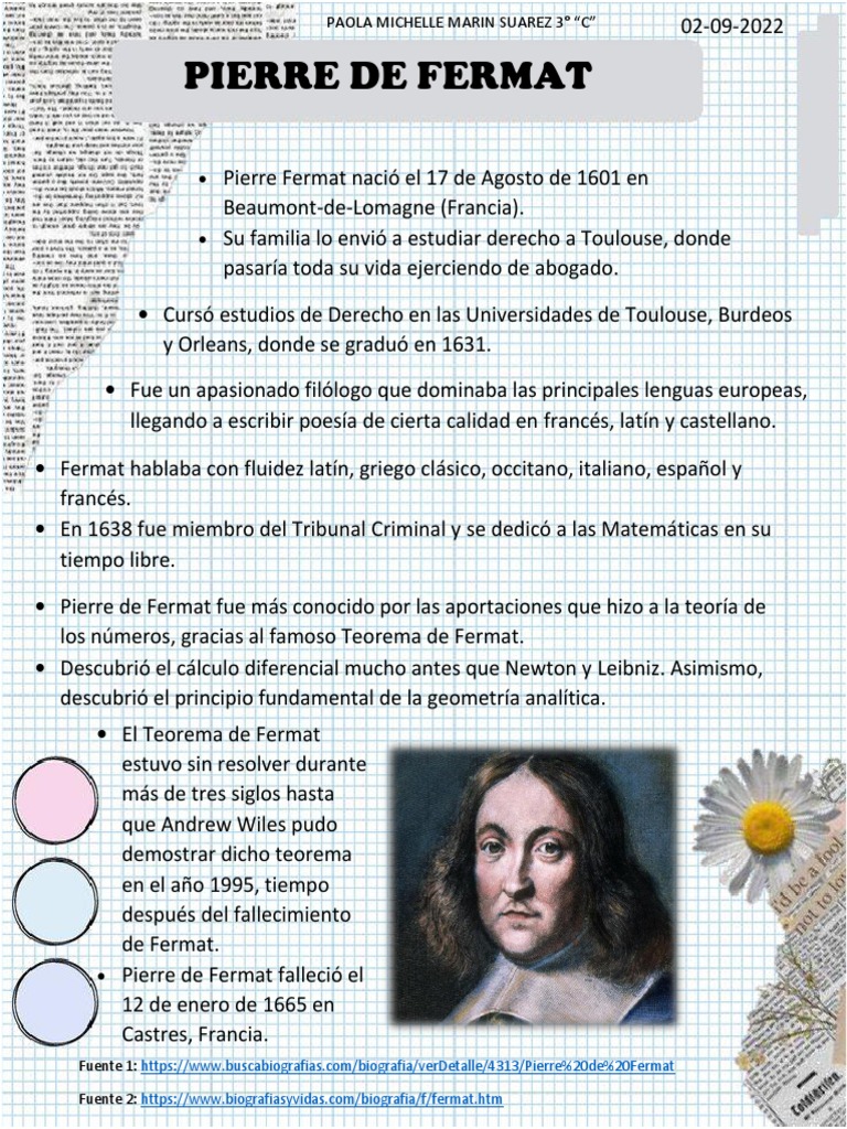 Biografia de Pierre Fermant | PDF