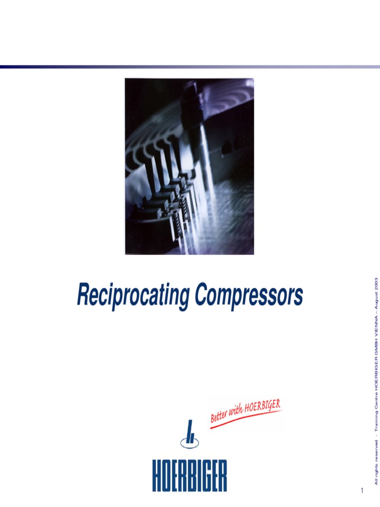 Reciprocating Compressor Training | PDF | Piston | Engines