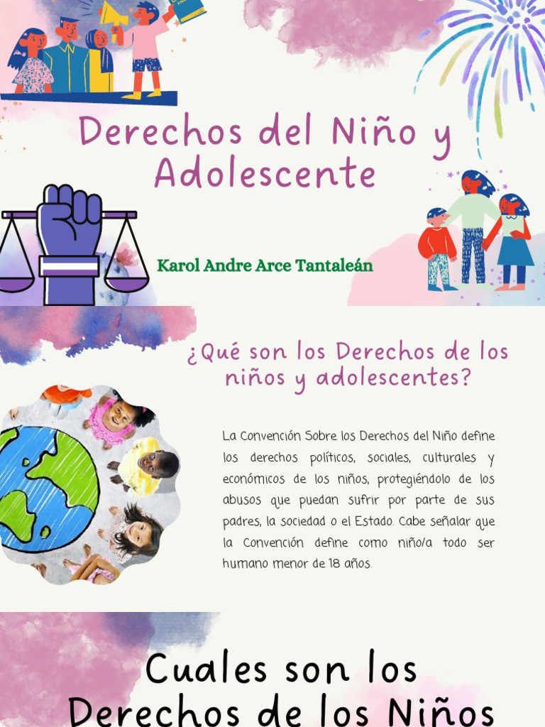 Derechos de Niños y Adolescentes | PDF | Ciencias sociales