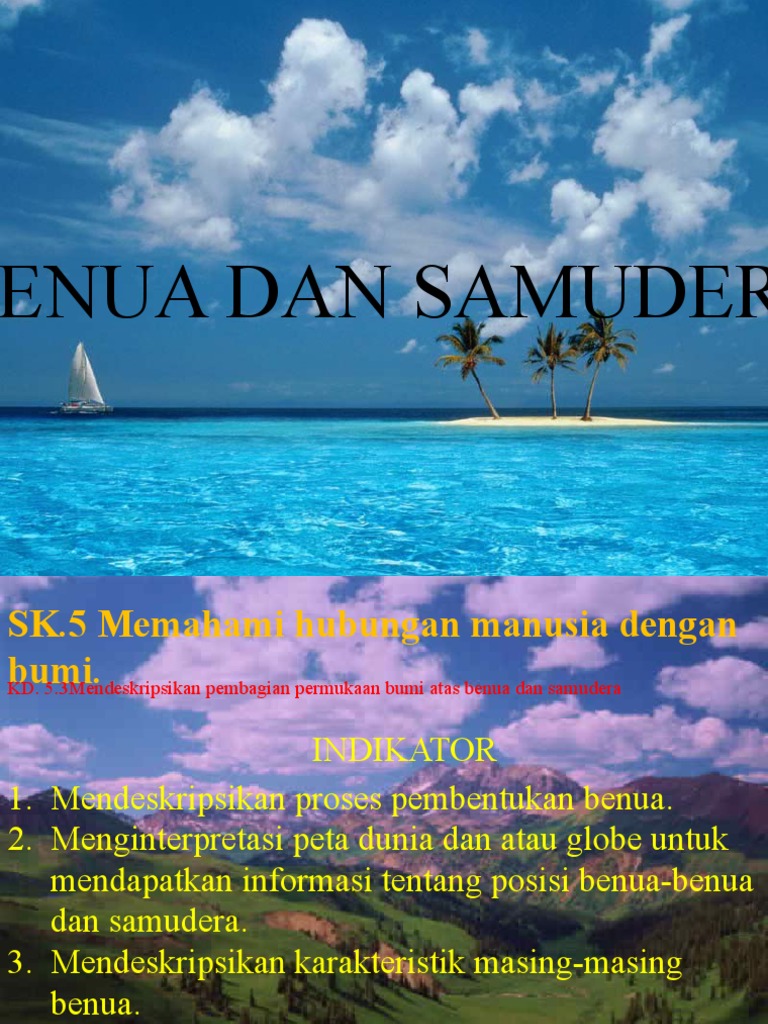 Persebaran Benua dan Samudera Dunia | PDF | Perjalanan