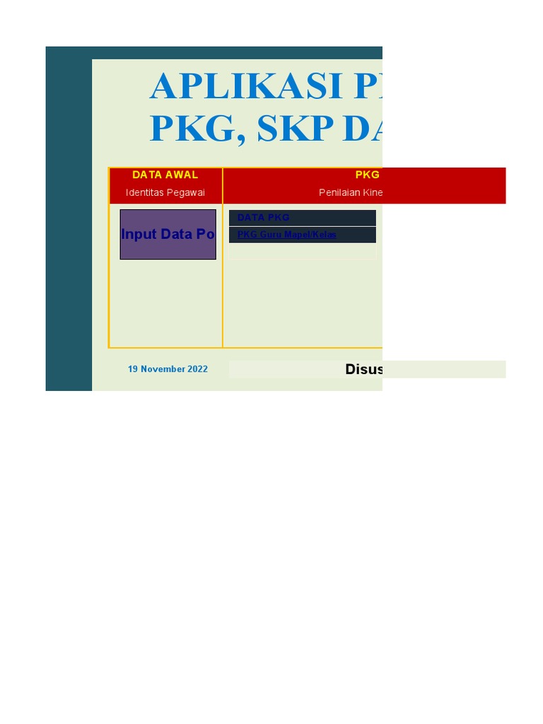 APLIKASI PKG Bahasa Inggris | PDF
