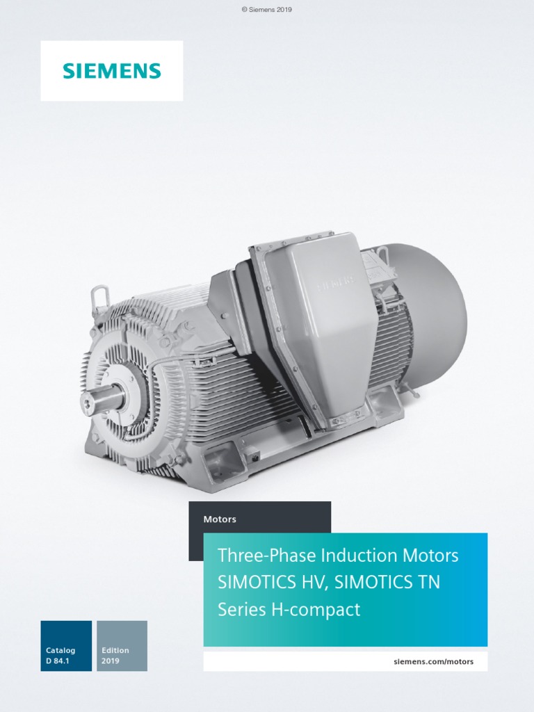 Simotics HV TN H Compact Catalog d84 1 2019 en | PDF | Electric Motor ...