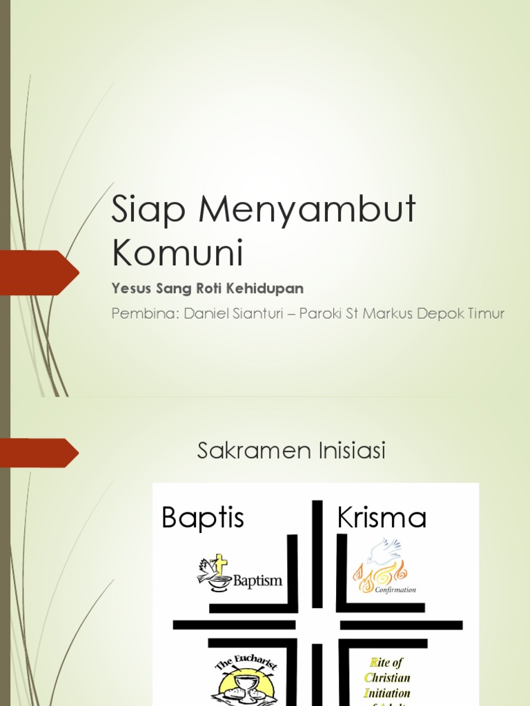 Yesus Sang Roti Kehidupan | PDF