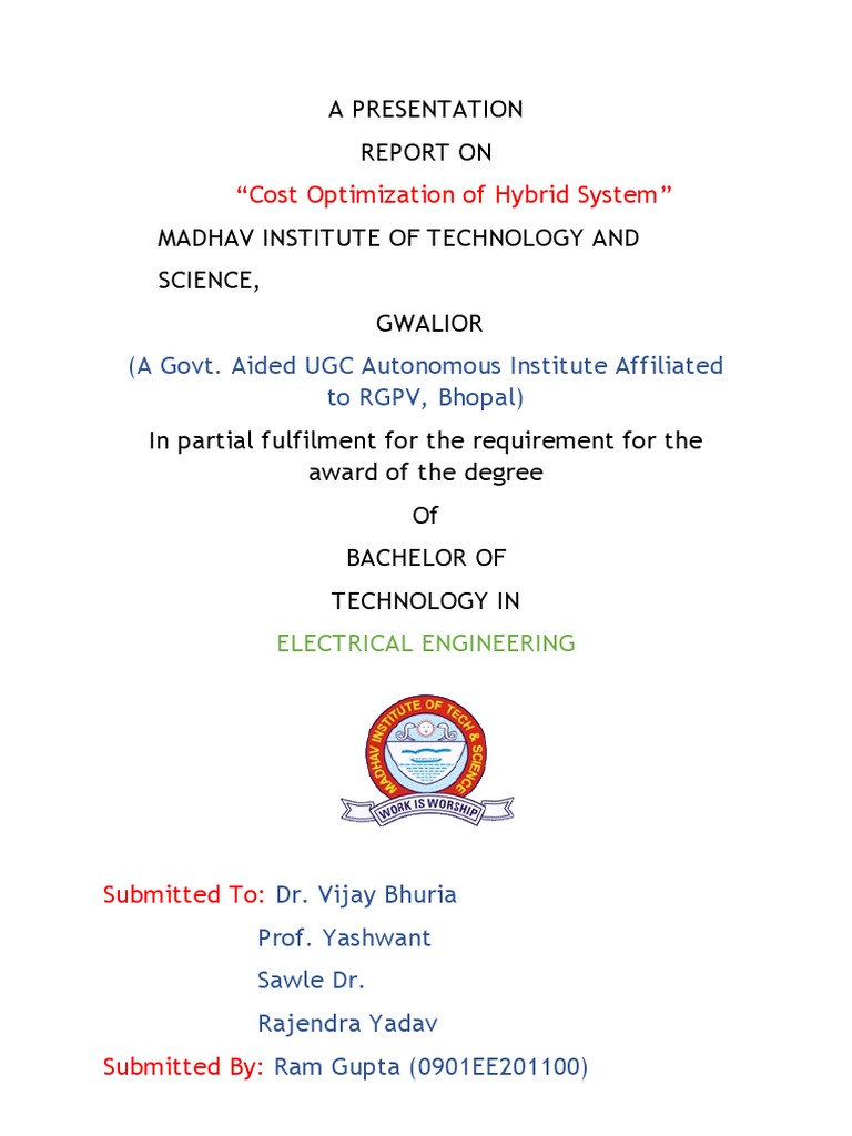 Ram Gupta Minor Project | PDF