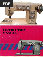 Sewmor 606 Manual | PDF