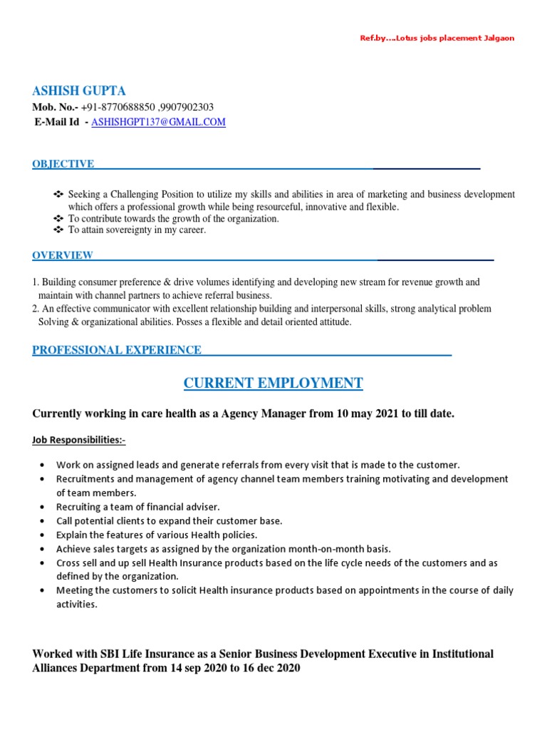 ASHIH | PDF | Recruitment | Insurance