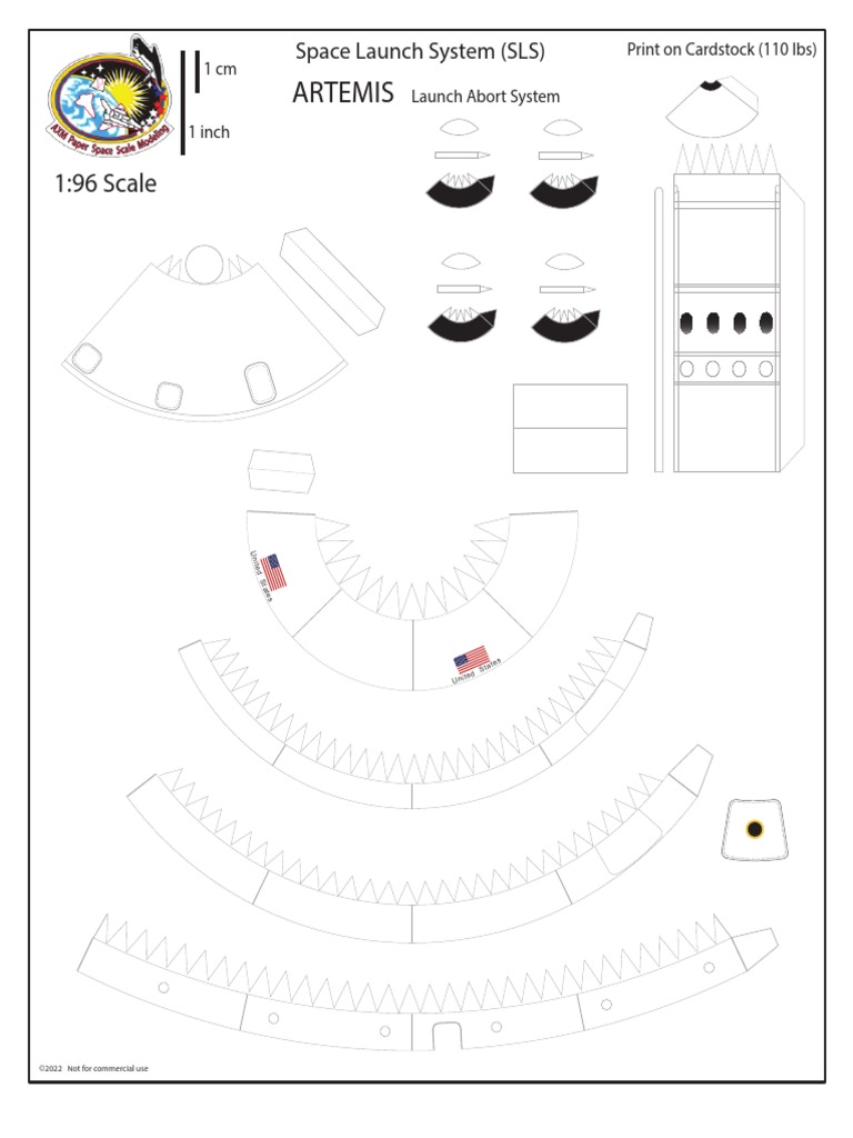 AXM Artemis1 Orion-Stage Kit96 | PDF | Space Launch System | Orion ...