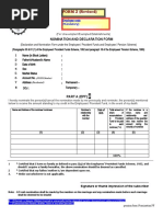 PF Nomination Form (Form 2) - SAMPLE | PDF | Social Institutions ...