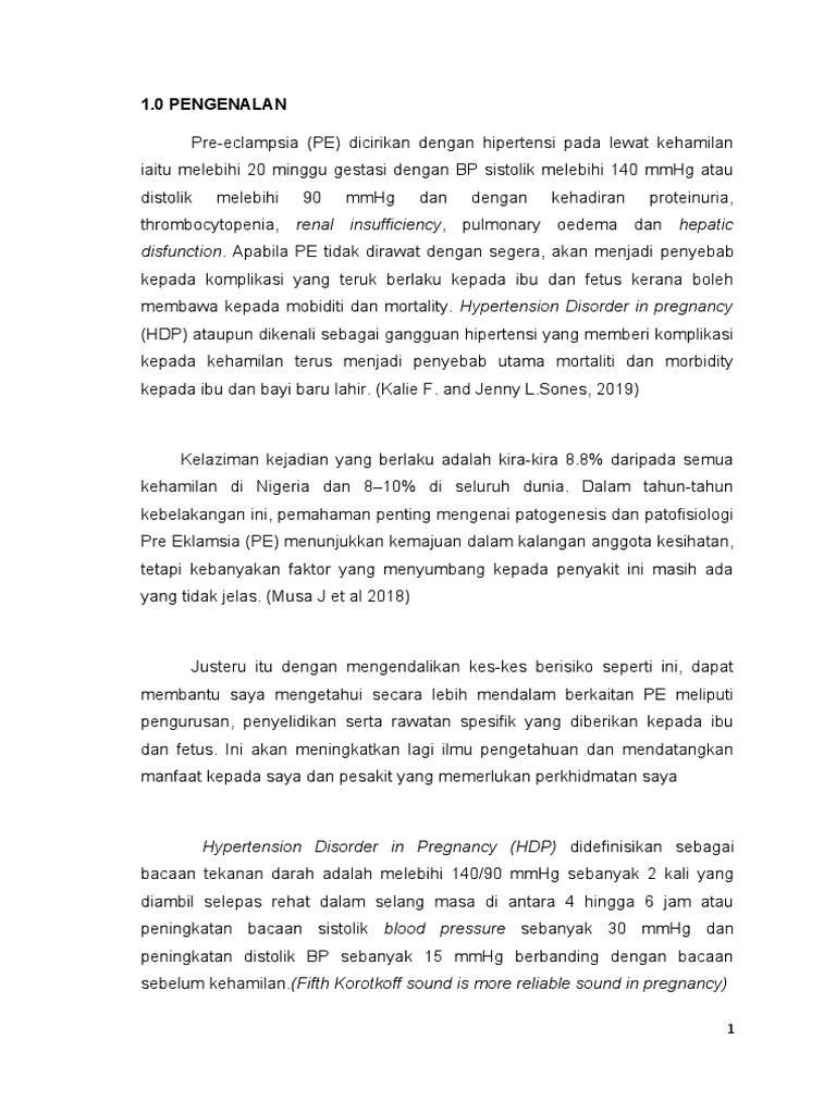 Study Case Pe HDP Emlscs | PDF