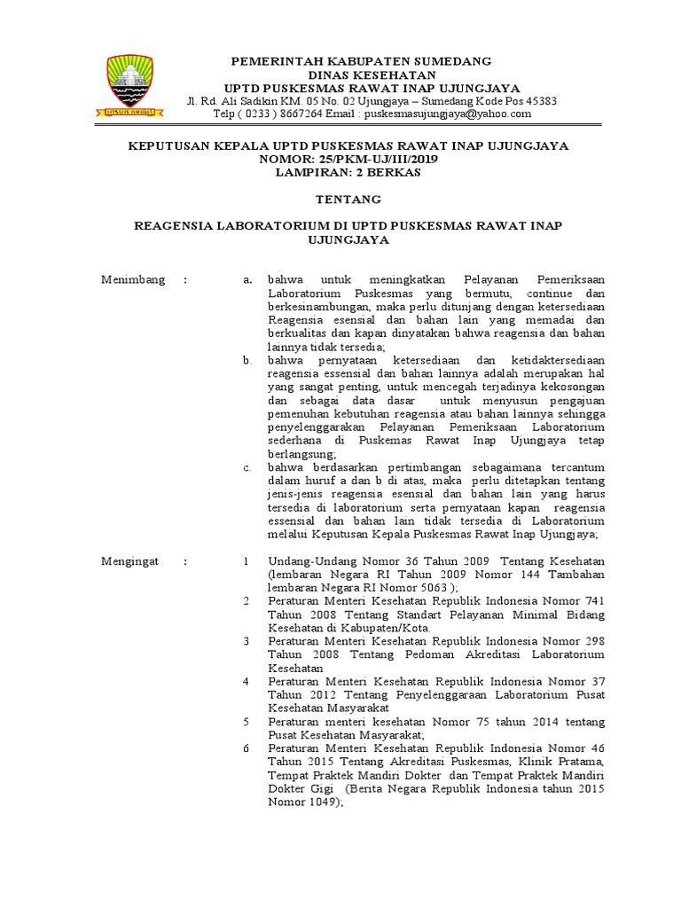 Reagensia Laboratorium | PDF | Kesehatan Holistik | Sains & Matematika
