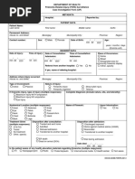 Form 2a. NTP Lab Request and Result Form | PDF | Tuberculosis | Medical ...
