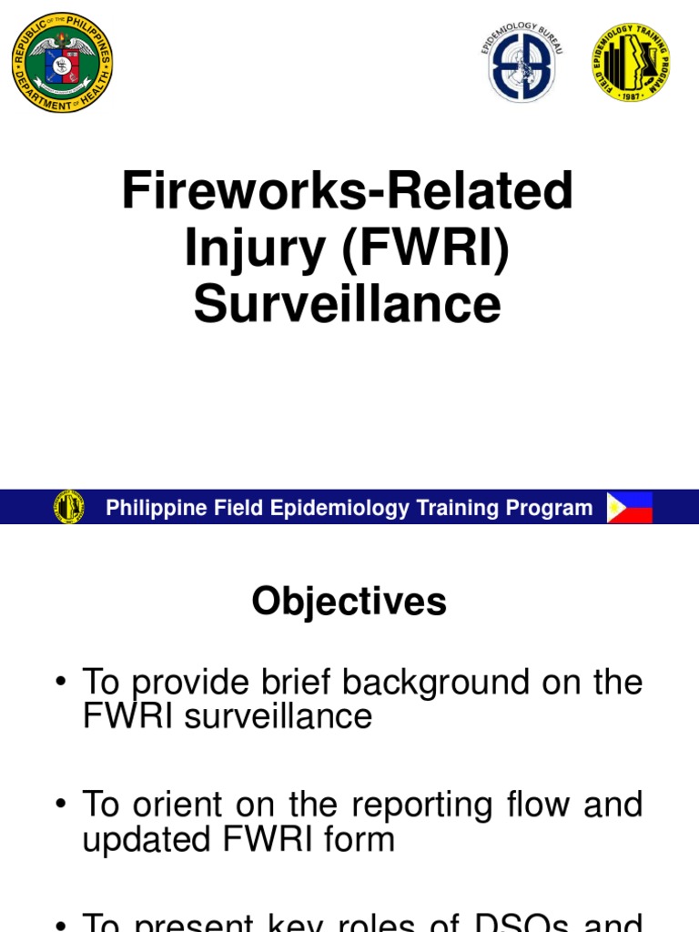 FWRI Surveillance Orientation 2021 | PDF | Surveillance | Fireworks