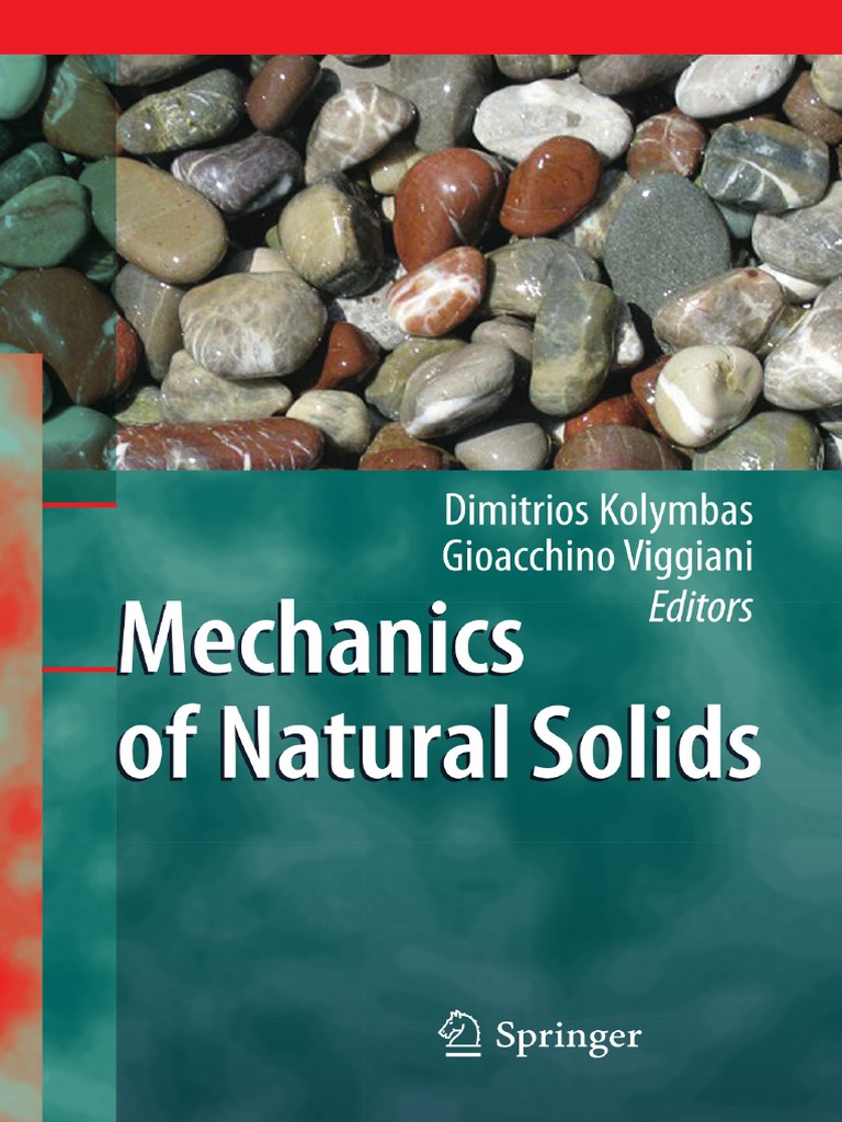 Mechanics of Natural Solids - Kolymbas | PDF