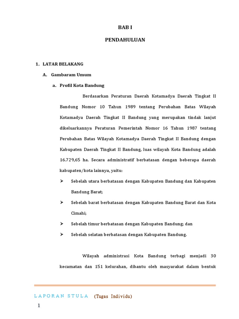Laporan Stula Individu Riksan | PDF