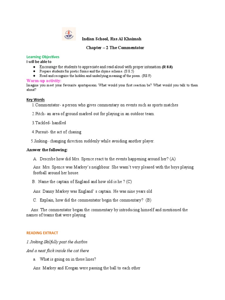 Lesson 2 Notes | PDF