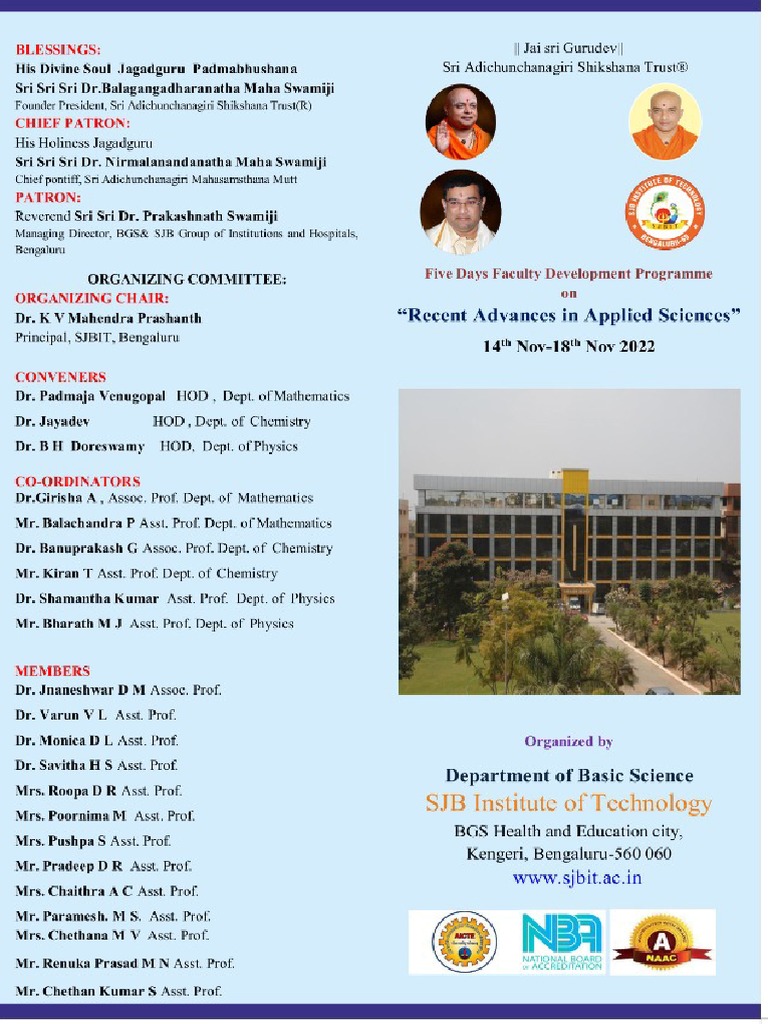 FDP Brochure | PDF FDP Brochure | PDF