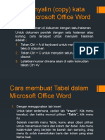 Cara Membagi Satu Kertas Menjadi Dua Halaman Di Microsoft Word | PDF | Karier & Perkembangan