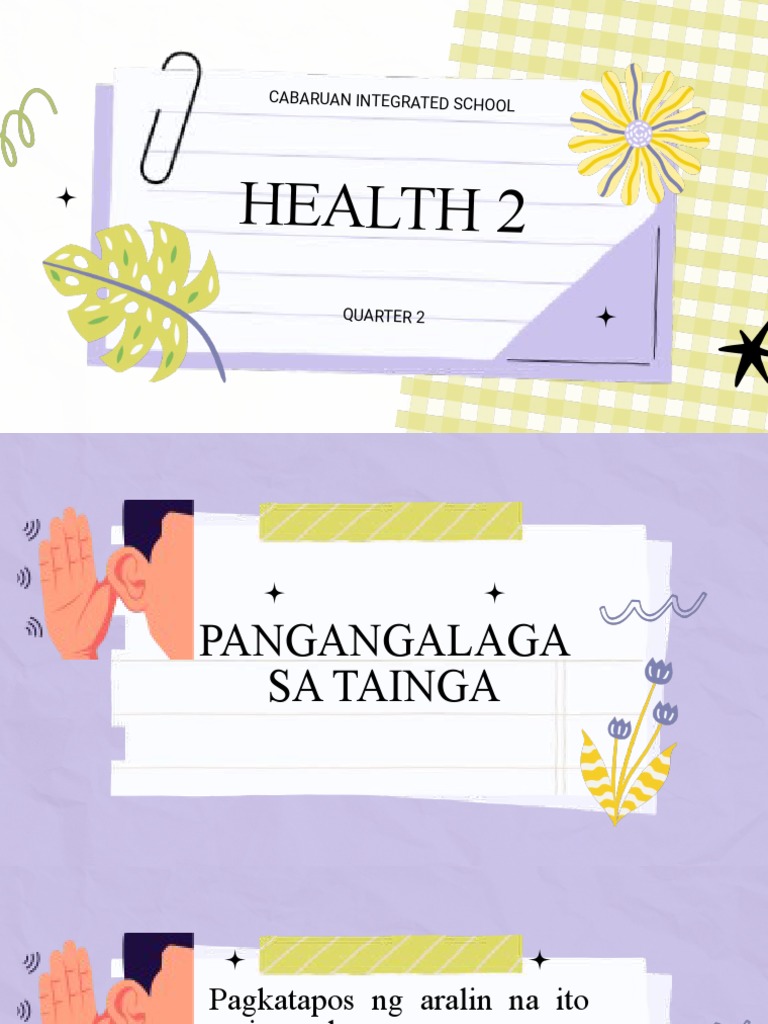 Health 2 Q2 Week 2 3 Pdf