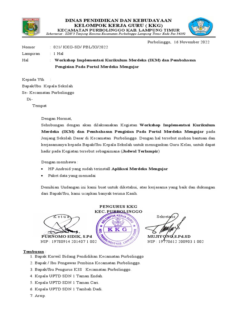 Undangan Workshop IKM | PDF