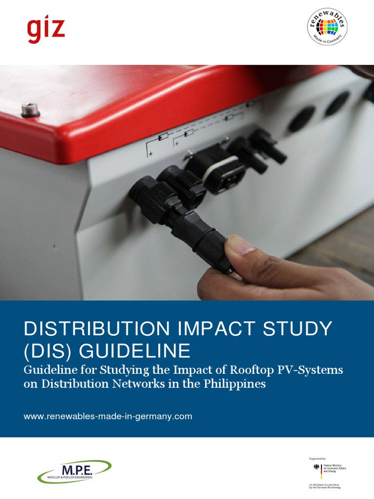 Distribution Impact Study-Guideline | PDF