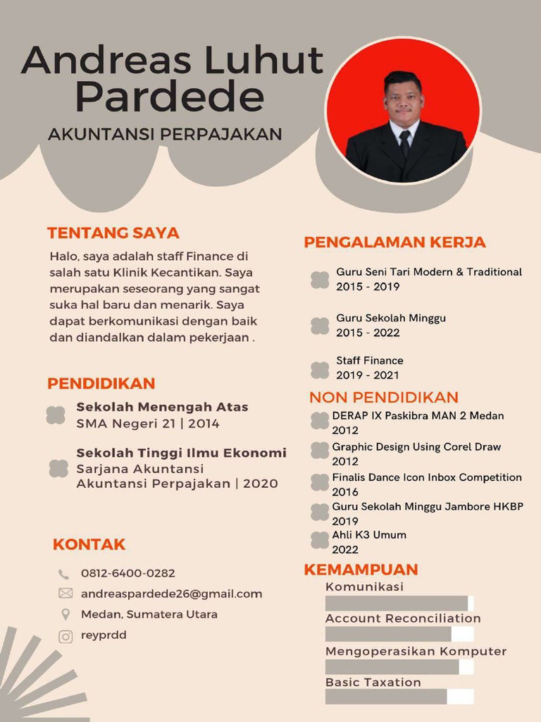 CV - Andreas Pardede 2 | PDF
