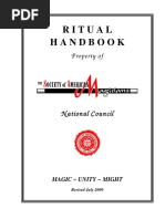 Ritual Entered Apprentice Degree | PDF | Freemasonry | Masonic Lodge