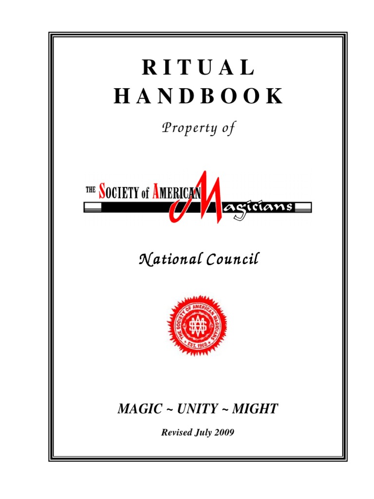 Ritual Booklet 1 | PDF | Hand