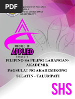 0601 - Kahulugan, Layunin, at Gamit NG Talumpati | PDF