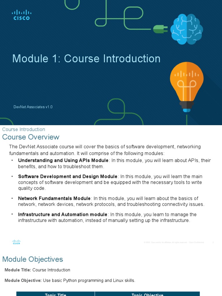 Module 1 - Course Introduction | PDF | Linux | Python (Programming Language)