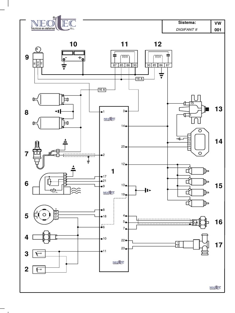 Comprobaciones Electronicas de Digifant II | PDF