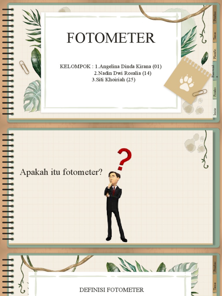 Fotometer | PDF