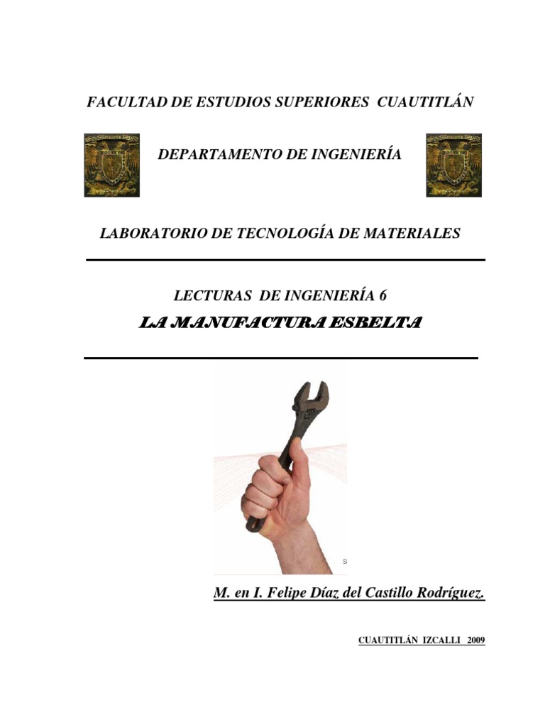 Manufactura Esbelta | Descargar gratis PDF | Lean Manufacturing | Calidad (comercial)