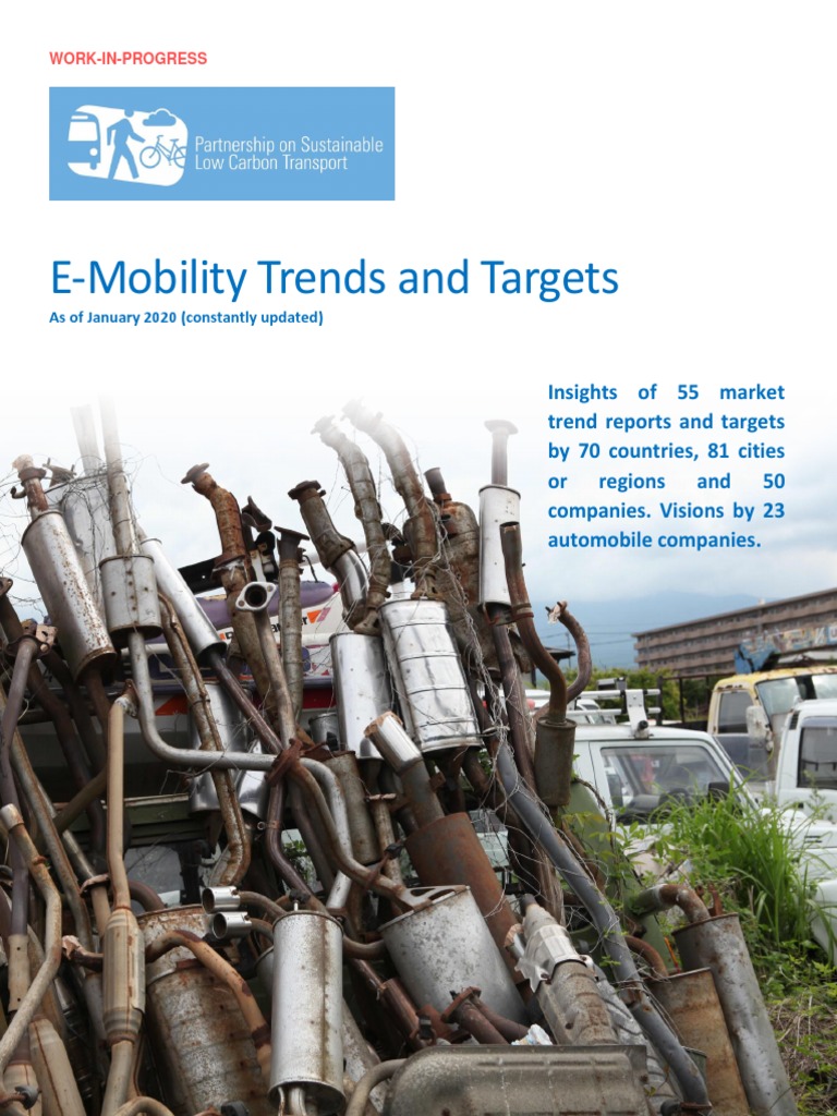 SLOCAT 2020 E-Mobility-Overview | PDF | Electric Vehicle | Hybrid Electric Vehicle