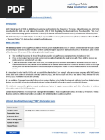UBO Declaration Form | PDF | Companies | Ownership