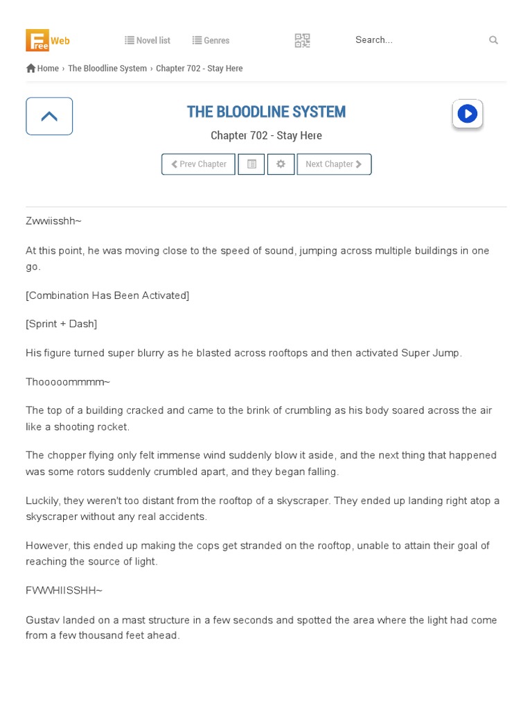 The Bloodline System - Chapter 702 - Stay Here - Free Web Novel | PDF