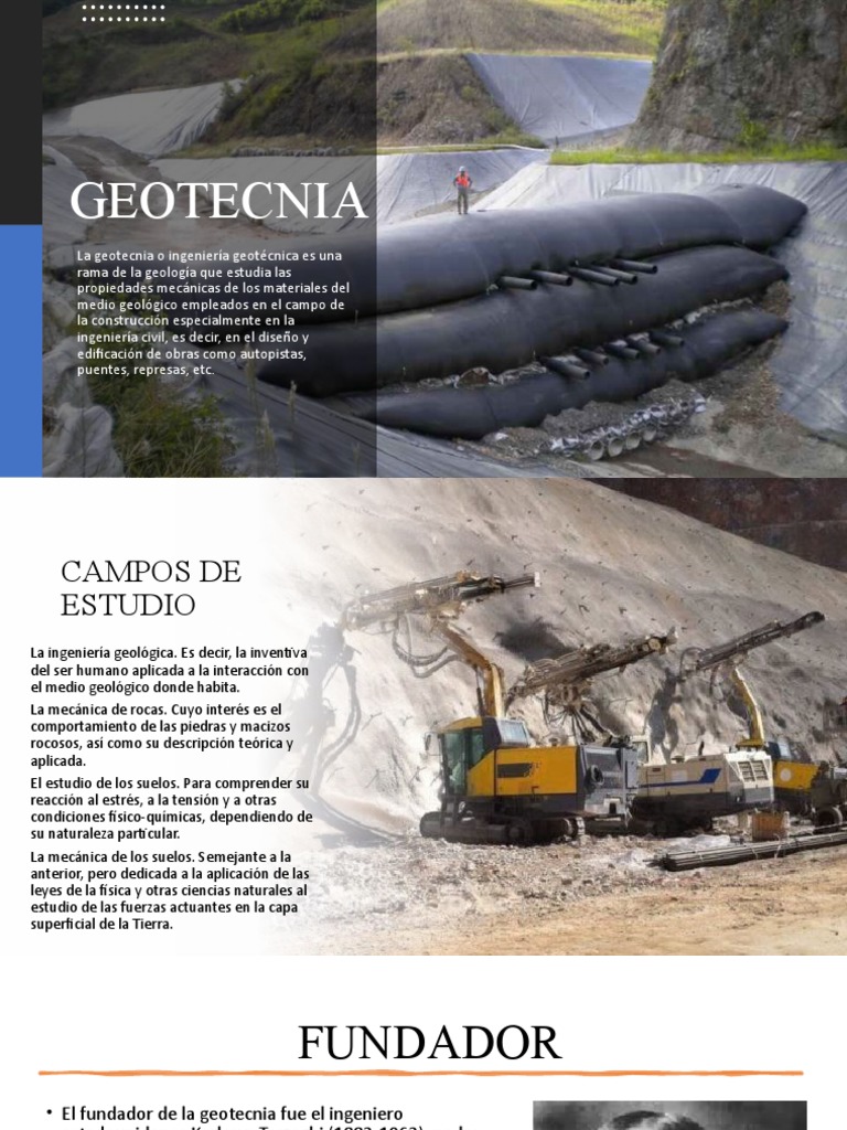 GEOTECNIA | PDF | Ingeniería geotécnica | Ciencias de la Tierra