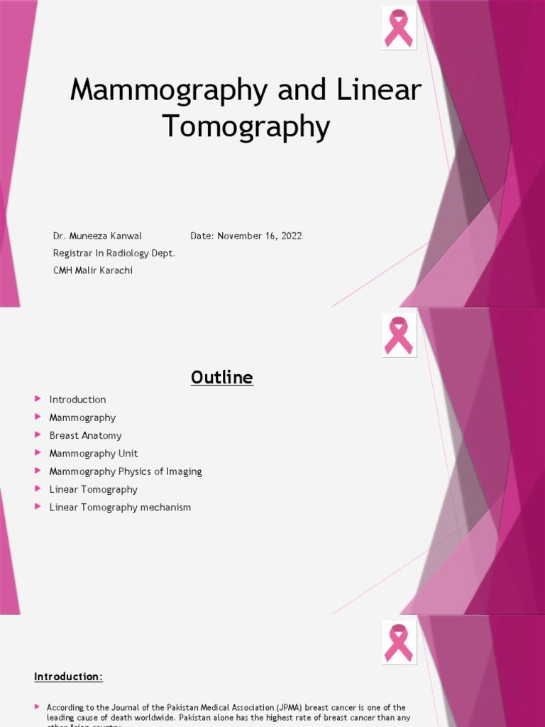 Mamography Ppt Nov 15 2022 Pdf Mammography Medical Imaging