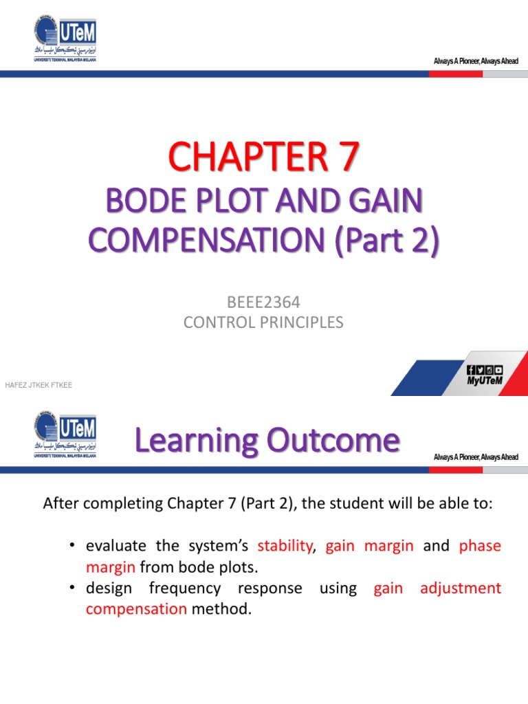 Chapter 7 - Bode Plot and Gain Compensation (Part 2) | PDF | Electricity | Electrical Engineering