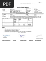 Polycab India Limited: Routine Test Certificate | PDF | Wire | Force
